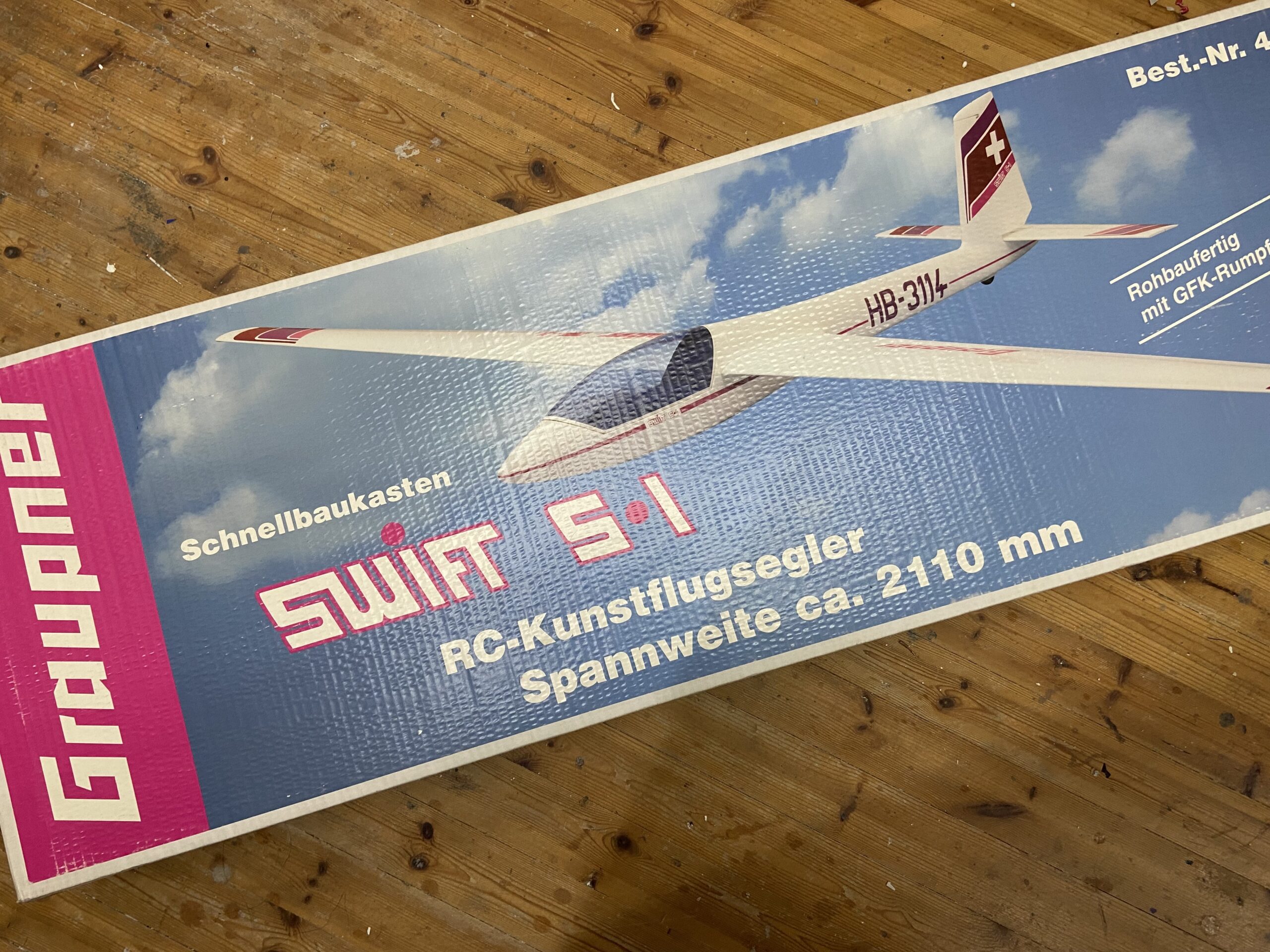 Swift S-1 von Graupner - Marcus Meißner's Modellbauseiten